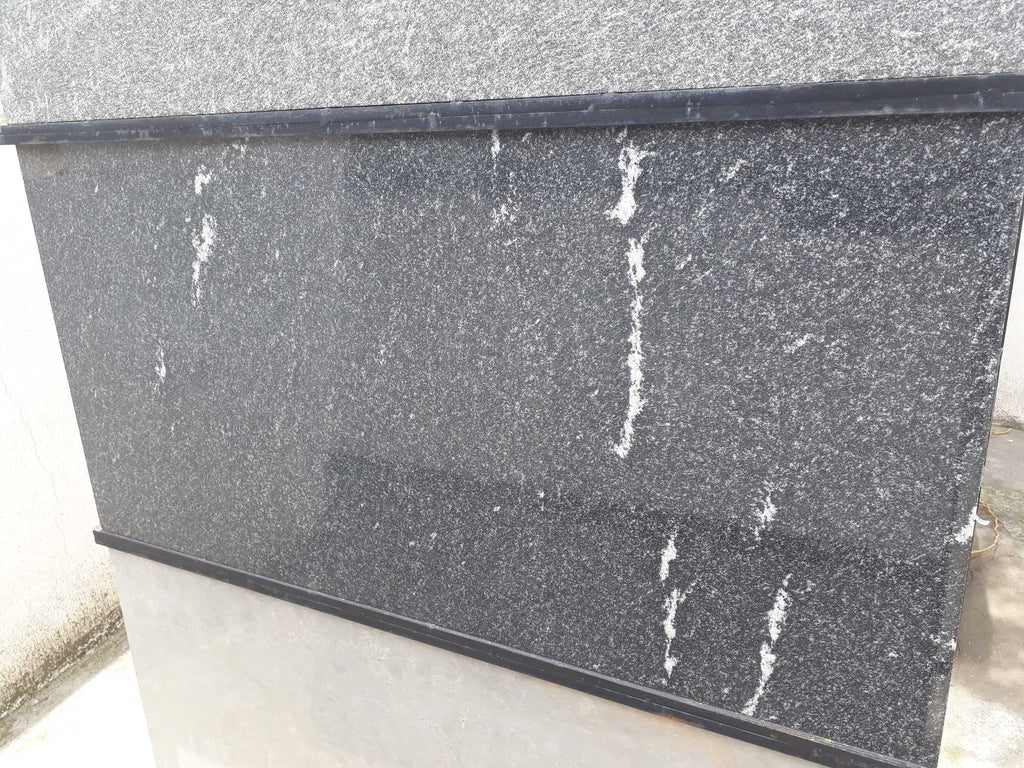 Granito - EBONY CRYSTAL PULIDO BRILLADO 120X60X1.5 - Arca 1 – Leader ...